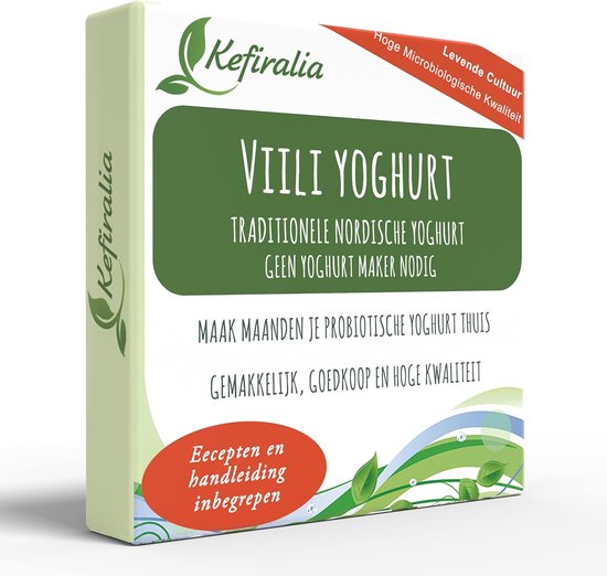 Viili Yogurt Ferment - Fabriquez votre eigen yaourt probiotique à la ...