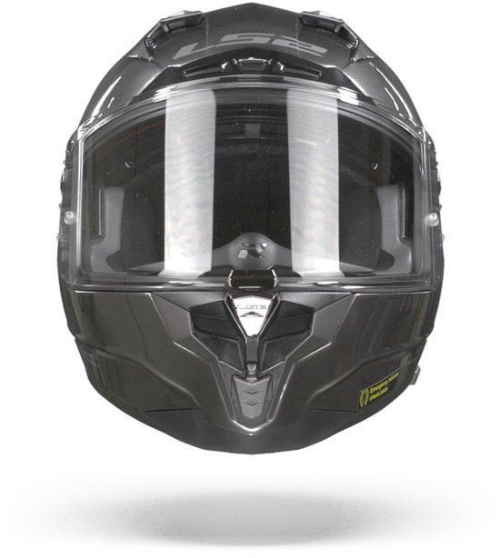 LS2 FF327 Challenger Jeans Titanium Full Face Helmet XXS - Maat XXS ...