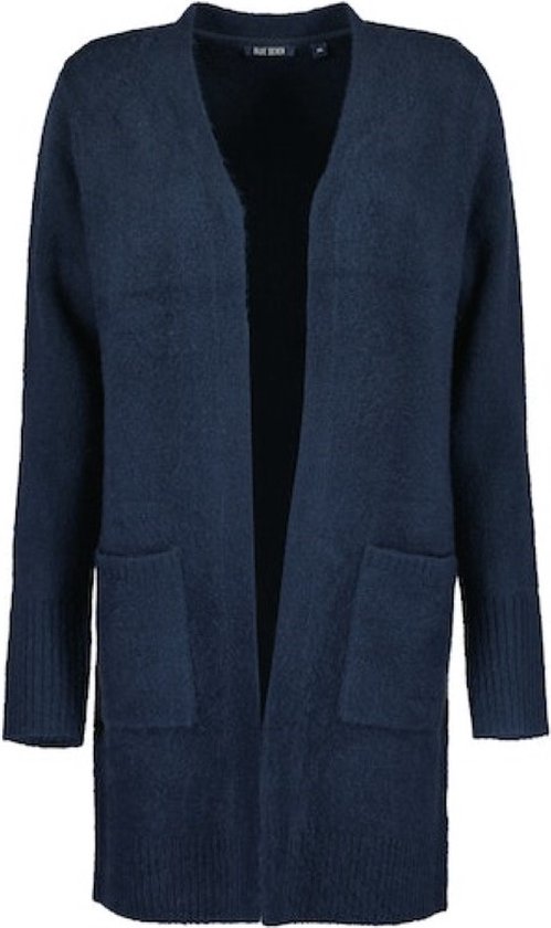 Blue Seven dames vest - lang dames vest - 247889 - donkerblauw - maat ...