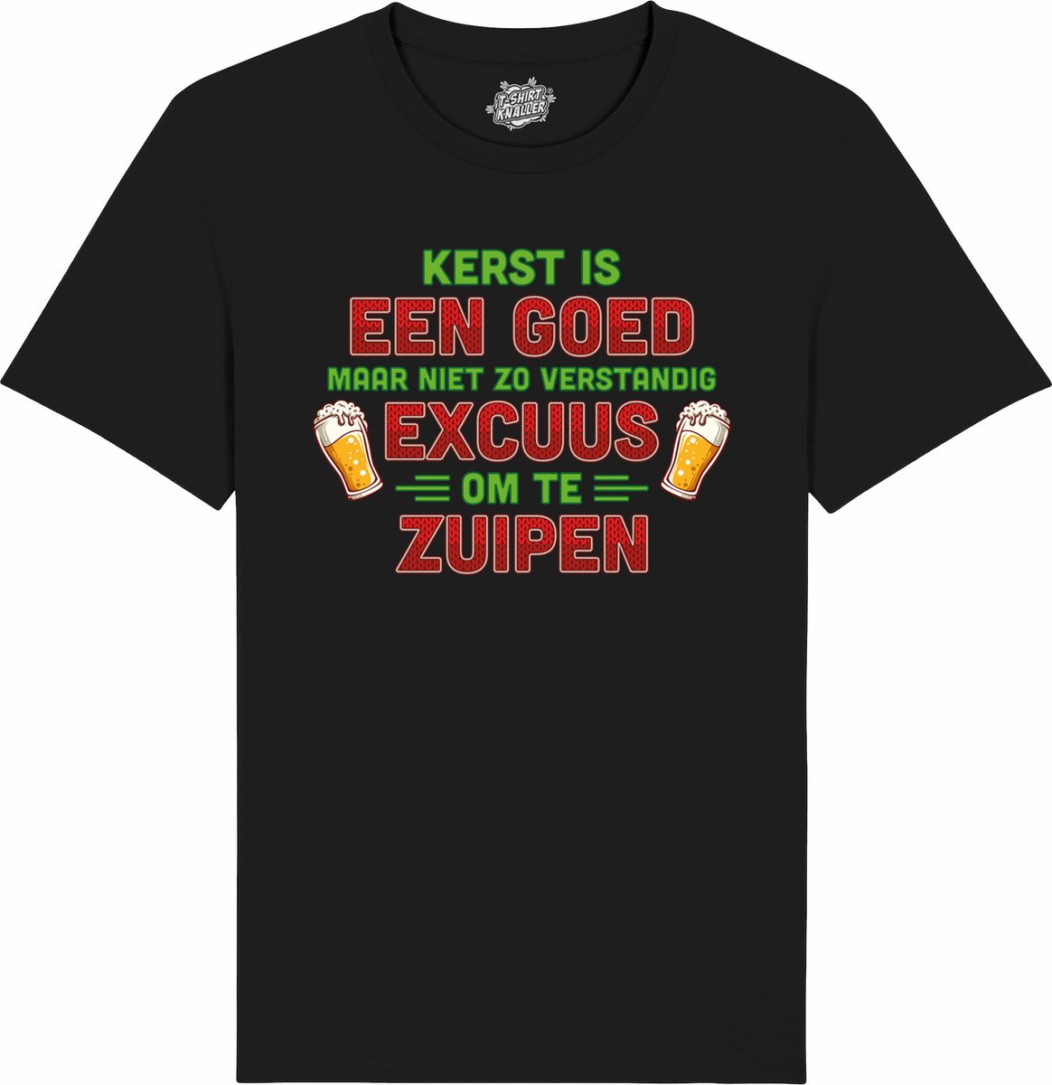 Kerst is een goed excuus om te zuipen - Foute Bier Kersttrui ...