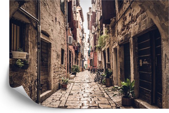 Fotobehang Overgang Steegje | bol.com