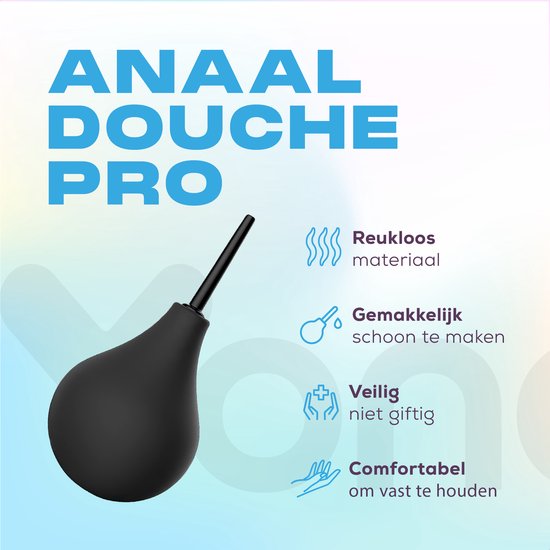 Yonovo® Anaal Douche Pro Reinigen Anus Anale Vaginale Vaginaal