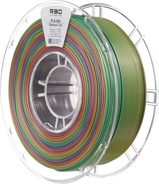 R3D PLA Silk Rainbow One | bol