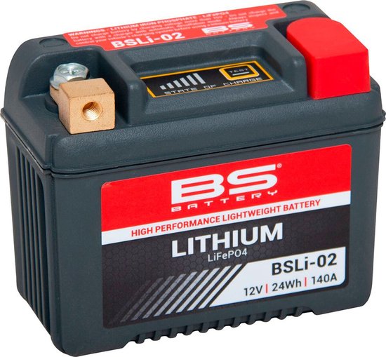 Bs Battery Bsli02 Lithiumbatterij Zwart | bol