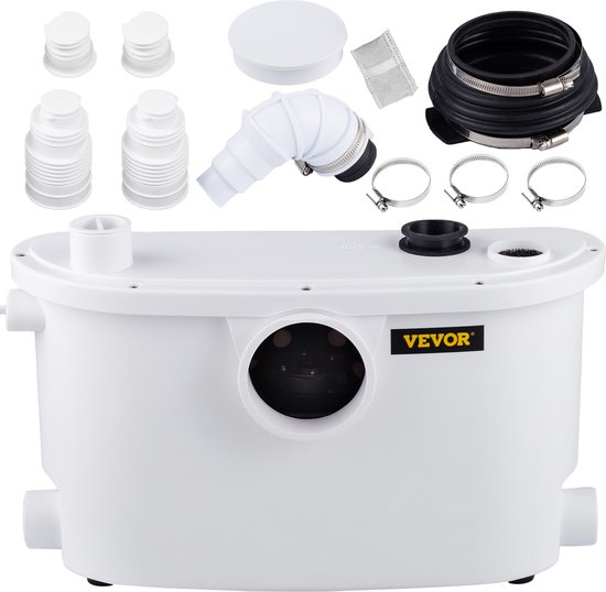 VEVOR Rioolpomp 400W-Afvalwaterpomp voor Kelderriolering-Rioolpomp met ...