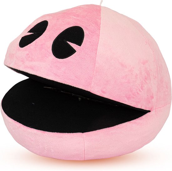 Pac-Man - Pink Pac-Man Knuffel 60cm | bol