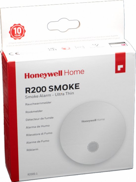 Honeywell Home Rookmelder R200S-1 - 10 jaar batterij | bol