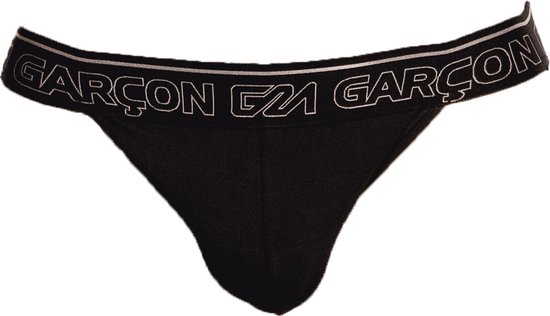 Garçon Black Bamboo Jockstrap - MAAT S - Heren Ondergoed - Jockstrap ...