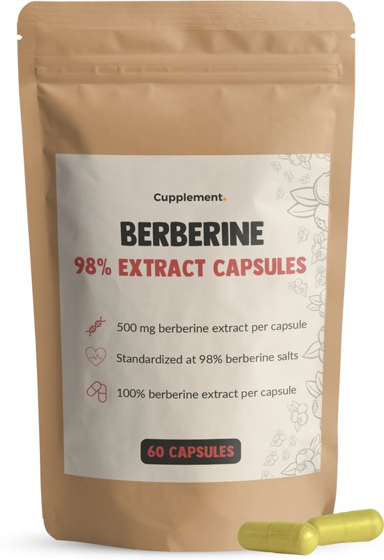 Complément | Berbérine 60 Gélules | Livraison gratuite | Extrait de ...