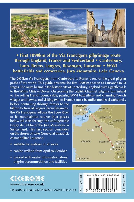 Cicerone Walking the Via Francigena Pilgrim Route - Part 1, The ...
