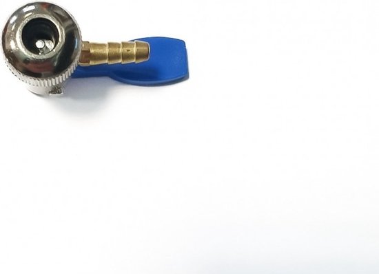 Ventieladapter - Autoband ventiel - Voor 6mm slang - Kunststof | bol