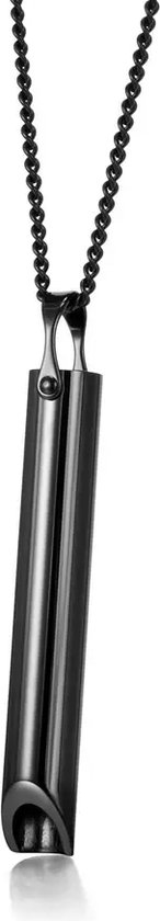 Ademketting - Zwart - Ademketting tegen roken - Anti hyperventilatie ...