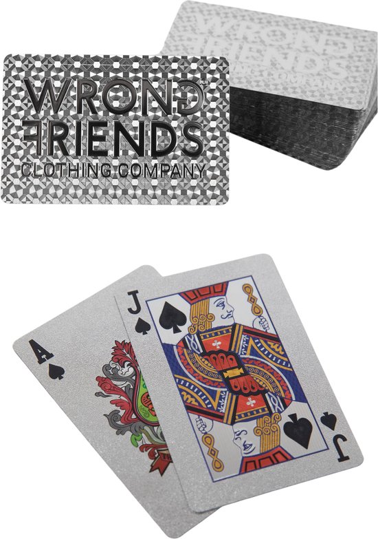 Wrong Friends Luxe Speelkaarten | Waterbestendig | Onverwoestbaar ...