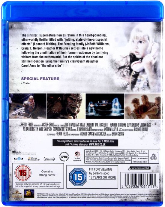 Poltergeist Ii -The Other Side (Blu-ray), Craig t. Nelson | Dvd's | bol