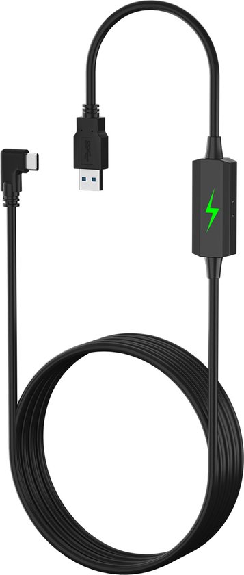 NÖRDIC USBC-VR5A Actieve VR Link kabel - USB-C naar USB-A - USB3.2 Gen ...