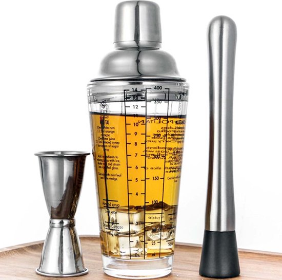 cocktailshaker set - Premium cocktailshakerset | bol