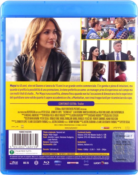 Second Act [Blu-Ray] (Blu-ray), Vanessa Hudgens | Dvd's | bol
