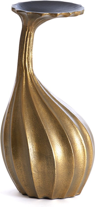 Light&living Vaas deco 19x19x38 cm NYOKO antiek brons | bol