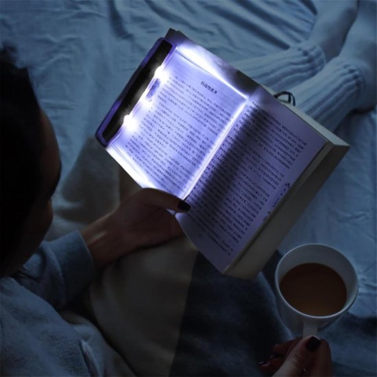 LED Leeslamp Boeken - Platte Boekenlamp Nacht - Comfortabel Lezen ...