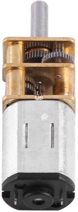 Allecto - Hoge Koppel Turbo DC Motor 6V - Versnellingsbak - 10/15/20 ...