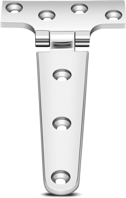 Dikke RVS Scharnier voor Deur, 151x75x4.5mm, Duurzaam en Sterk ...