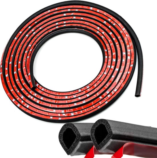 Joiride - Autodeur Strip - Auto Deur Rubber Afdichting - Afdichtstrip ...