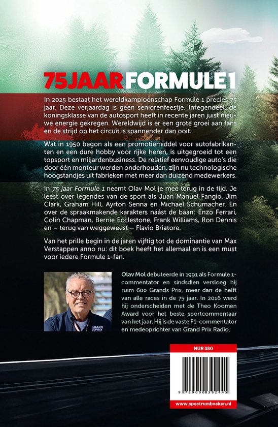 75 jaar Formule 1, Olav Mol | 9789000392445 | Boeken | bol