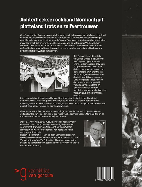 Feesten als wilde beesten - 50 jaar Normaal - concert- en fotoboek | bol