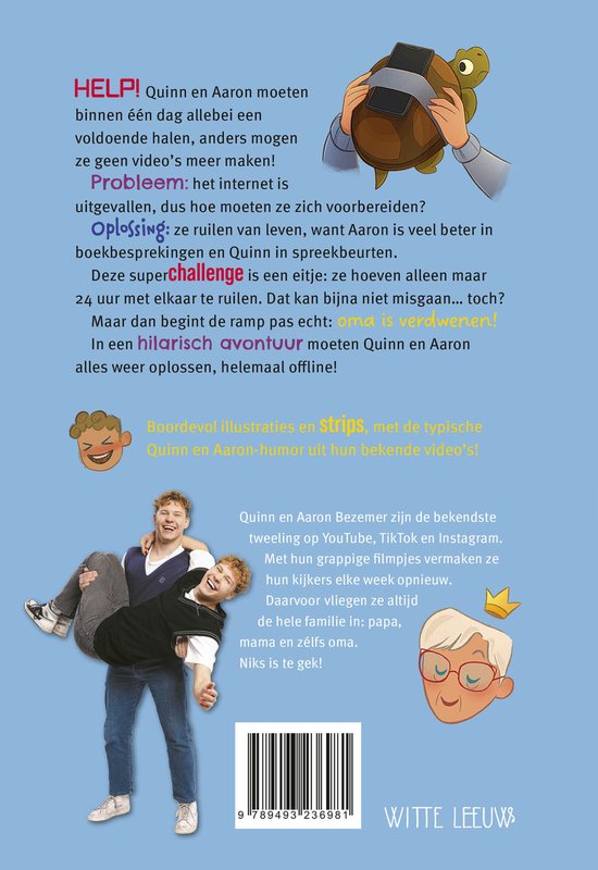 Quinn en Aaron offline, Aaron Bezemer | 9789493236981 | Boeken | bol