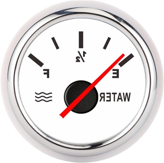 Water Level Meter Boat Gauge Stainless Steel + ABS Simple and Strong ...