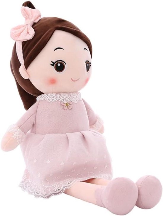 Schattige handgemaakte 40 cm vodden pop - Voor meisjes - Slaapspeelgoed ...