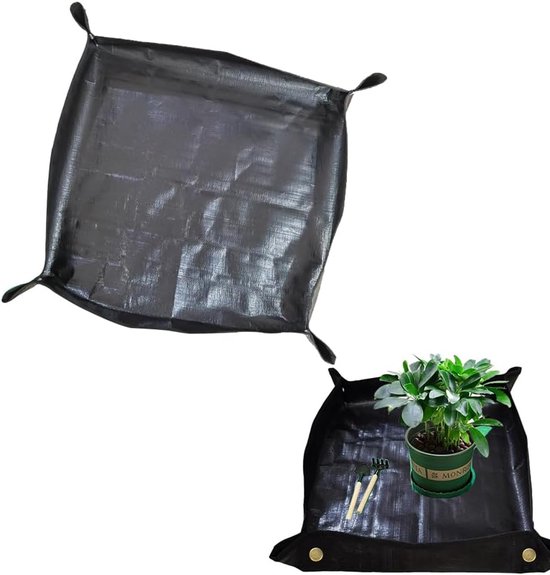Plantenonderlegger, opvouwbare plantenmat, waterdichte tuinmat ...