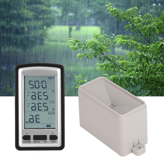 Digitale Draadloze Regenmeter Weerstation Met RCC ...