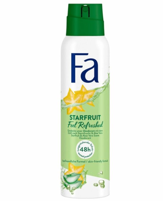 Fa Deo Spray Starfruit Feel Refreshed (150 ml) | bol