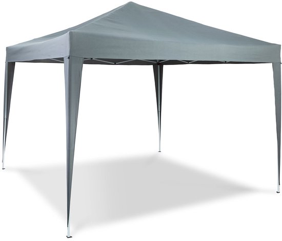 Lifa Garden Partytent - Opvouwbaar 3x3m - Antraciet - Inclusief ...