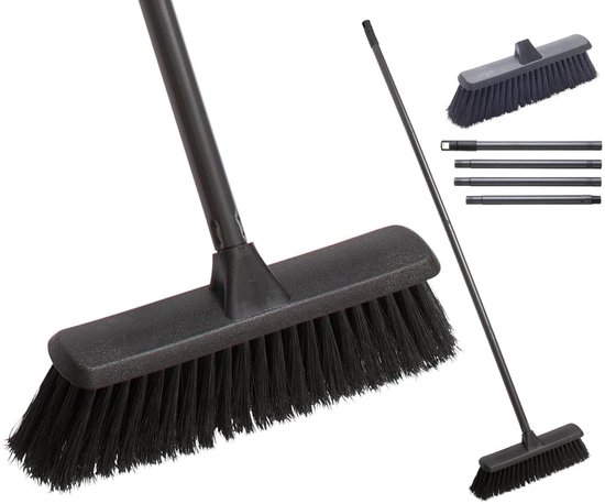 Zachte bezem voor binnen - ideaal voor laminaat, vinyl, parket en ...