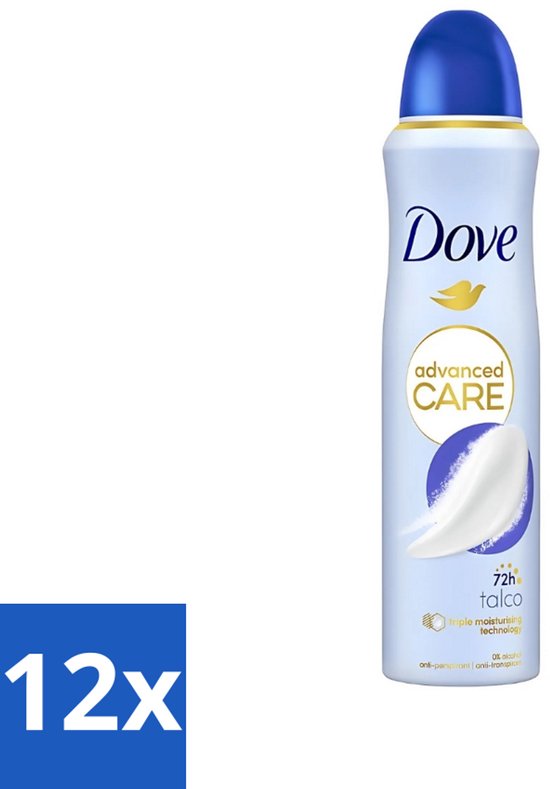 Dove - Deodorant - Spray Talco - Subtiele geur - 150 ml ...