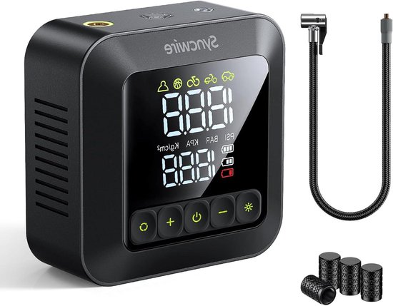 Draagbare luchtcompressor 1035 bar - Elektrische luchtpomp voor banden ...