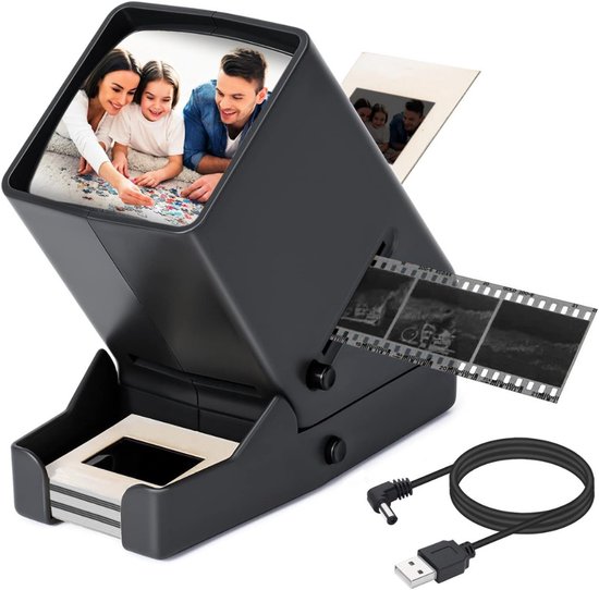 Diaviewer - Dia Projector Voor Oude Dia's – Fotoscanner 35mm - Negatief ...
