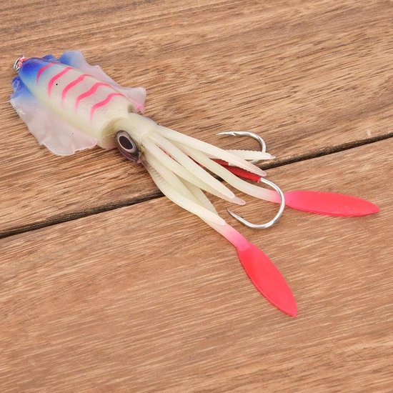 3D Ogen Inktvis Visserijaas 15.3cm/60g Octopus Visserij Lokken Octopus ...