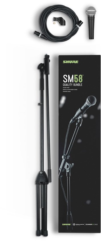 Shure SM58 QUALITY BUNDLE - Zangmicrofoon | bol