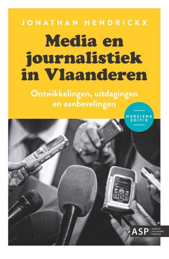 Media en journalistiek in Vlaanderen | 9789461173737 | Jonathan ...