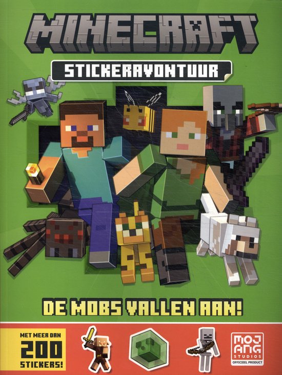 Minecraft - De Mobs vallen aan!, Mojang | 9789030509356 | Boeken | bol