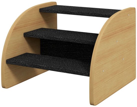 Hondentrap met 3 treden - Kattentrap - Huisdierentrap - Trapje ...