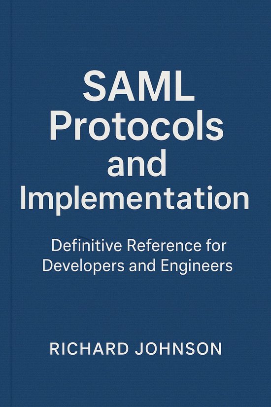 SAML Protocols and Implementation (ebook), Richard Johnson | 6610000816750 | Boeken | bol