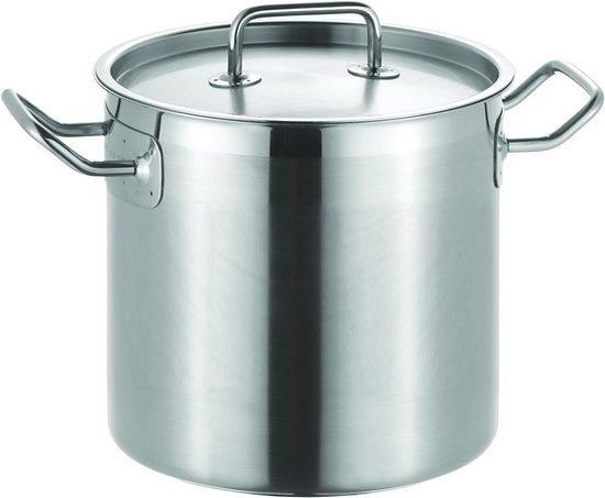 Soeppan 24 cm van roestvrij staal met koperen bodem - Duurzaam en ...