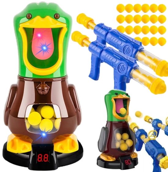 Hongerige Eend Schietspel - Met Licht Elektronische Score Bord - Battle ...