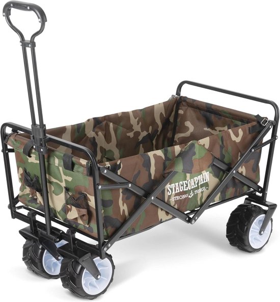 Lichte, Inklapbare Bolderkar zonder Dak - Camouflage | bol