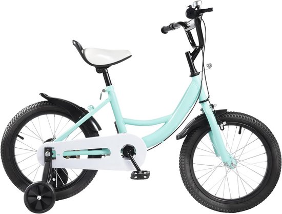 Kindvriendelijke 16 inch fiets met afneembare zijwielen en ...