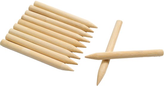 Colorations houten kraspen set - creatieve knutselstokken voor kinderen ...